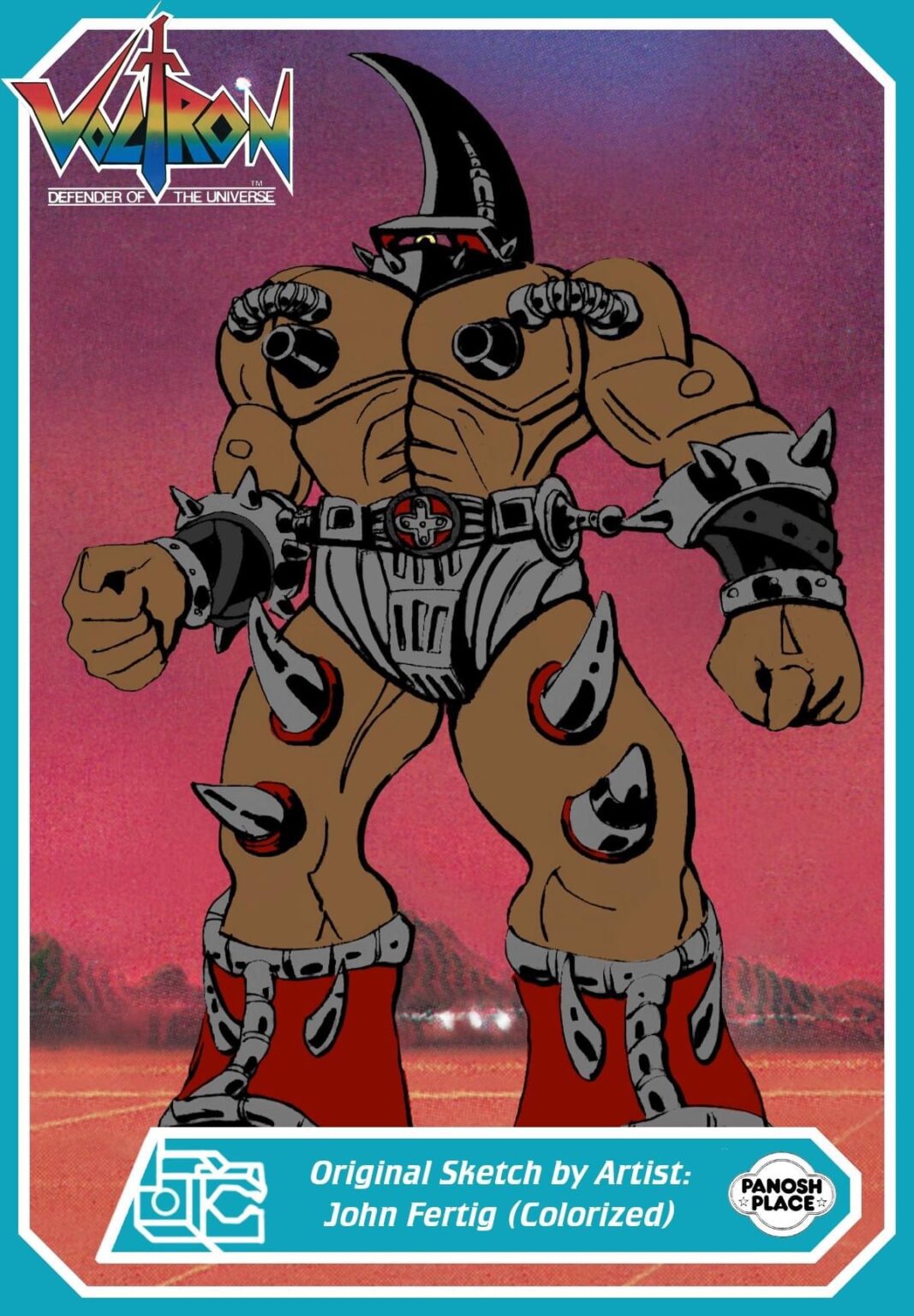 Voltron Dieklops Robeast 14" LE 500 by Panosh Place retro '1984 ...
