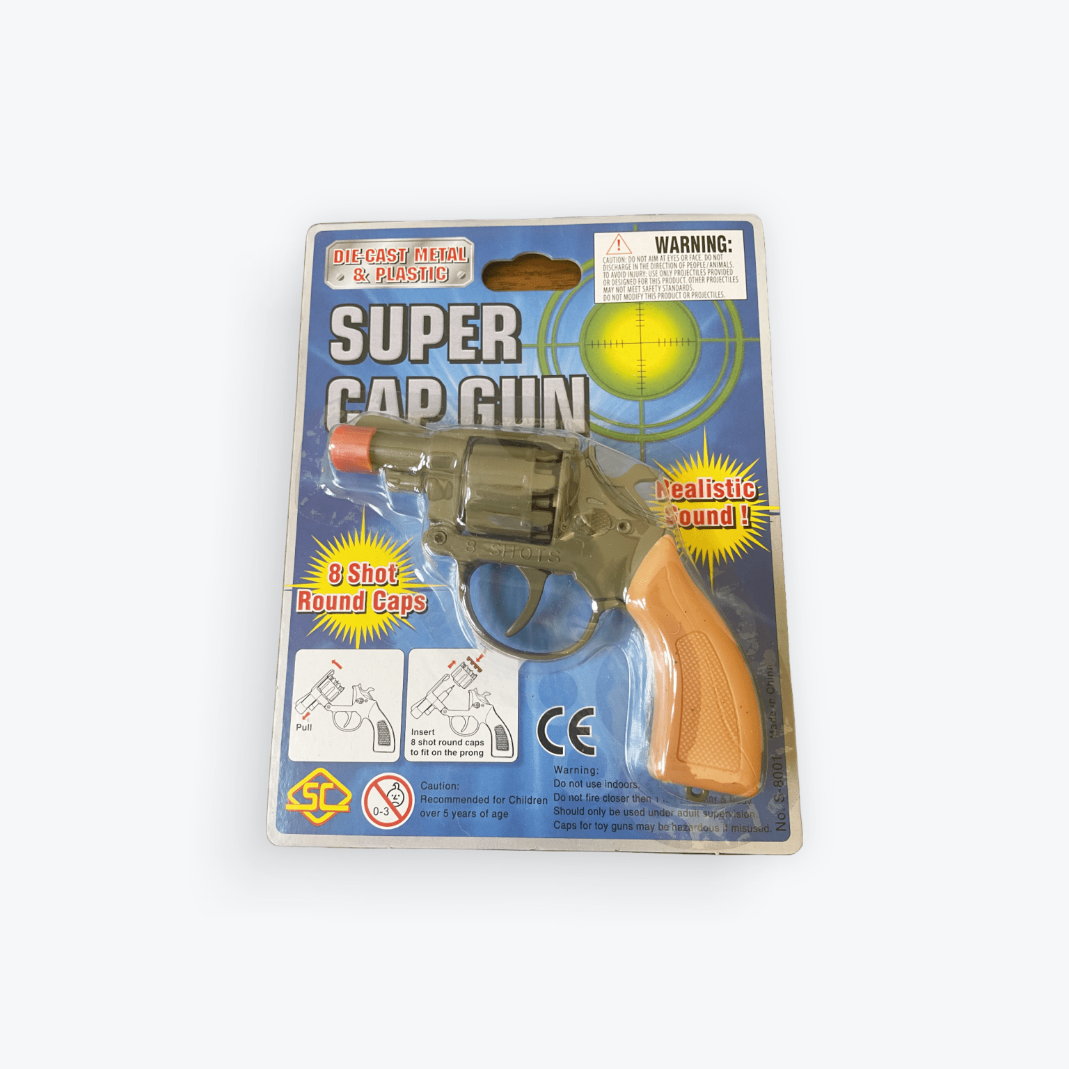 Super Cap Gun Die Cast | Panosh Place