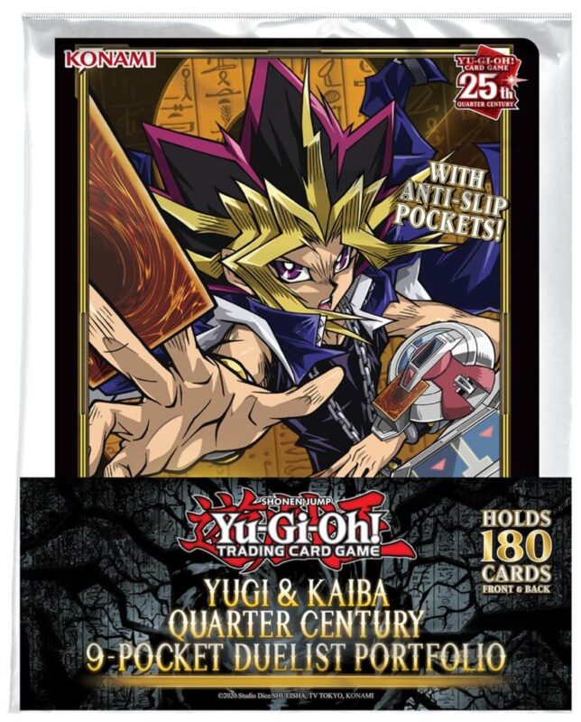 YU-GI-OH! Yugi & Kaiba Quarter Century 9-Pocket Portfolio